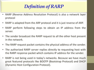 Network layer logical addressing | PDF