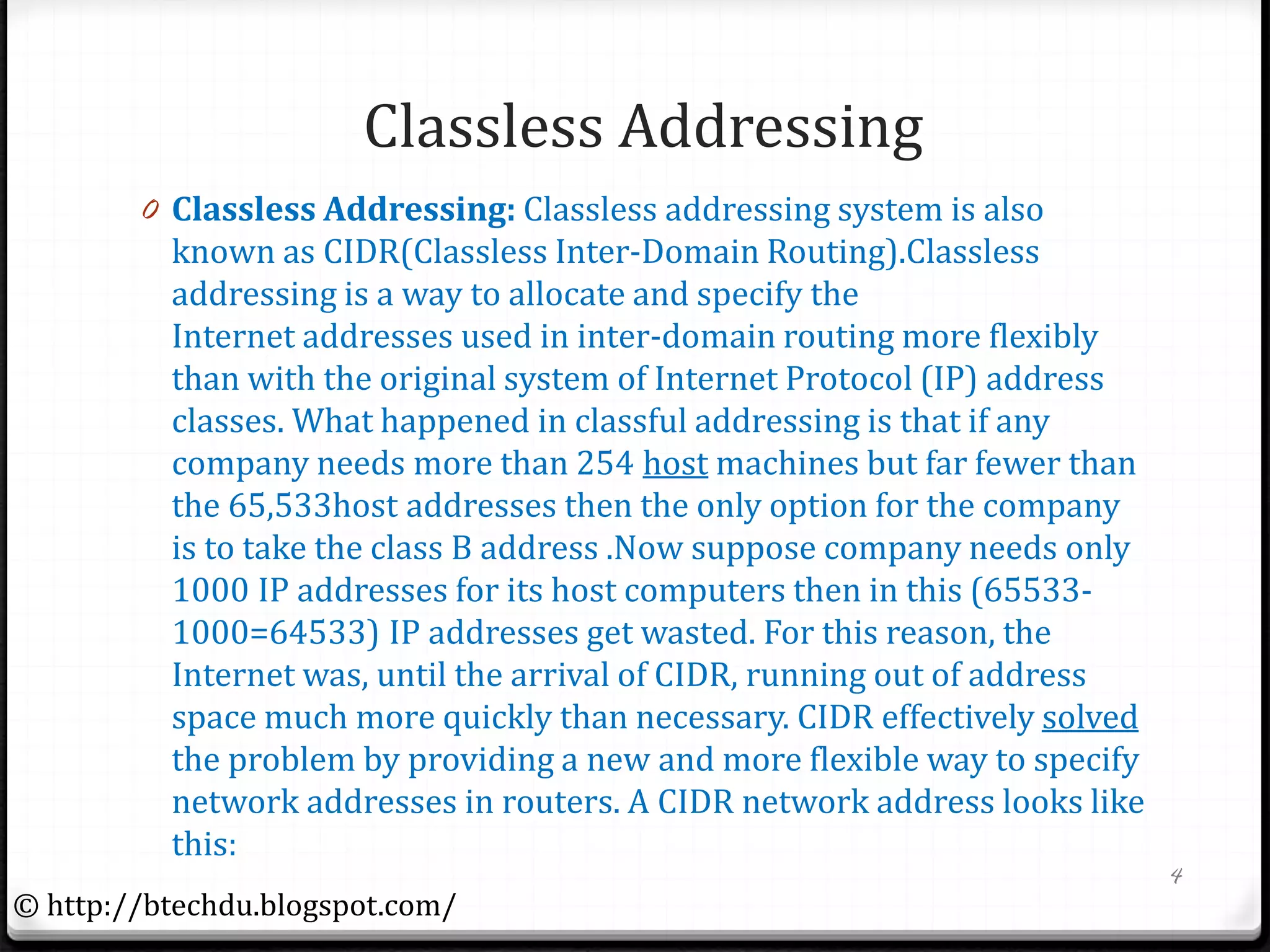 Network Layer Numericals | PDF
