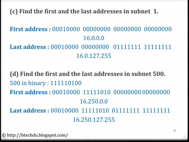 Network Layer Numericals | PDF | Computer Networking | Computing