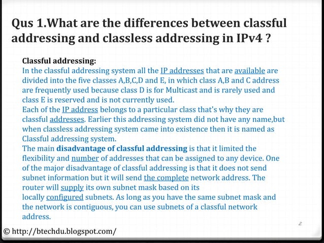 Network Layer Numericals | PDF | Computer Networking | Computing