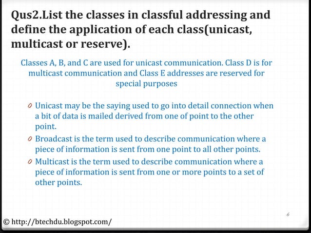 Network Layer Numericals | PDF | Computer Networking | Computing