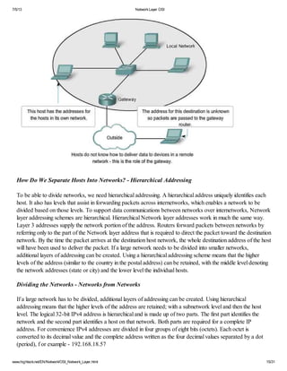 Network layer osi | PDF