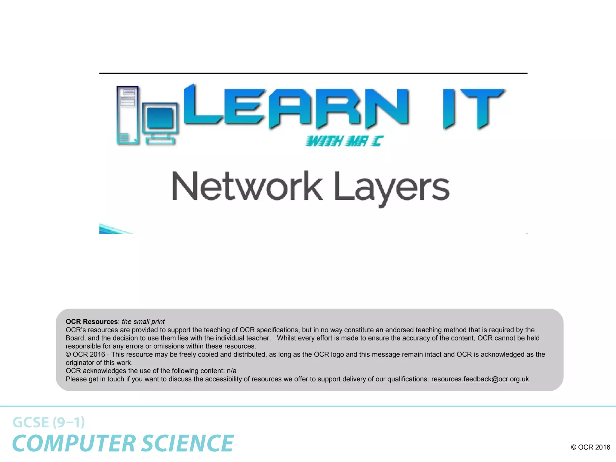Network layers | PPT