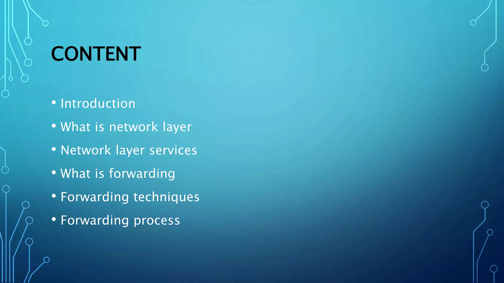 Network layers forwarding.docx