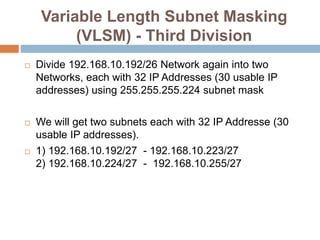 Network Layer V.ppt | Computer Networking | Computing