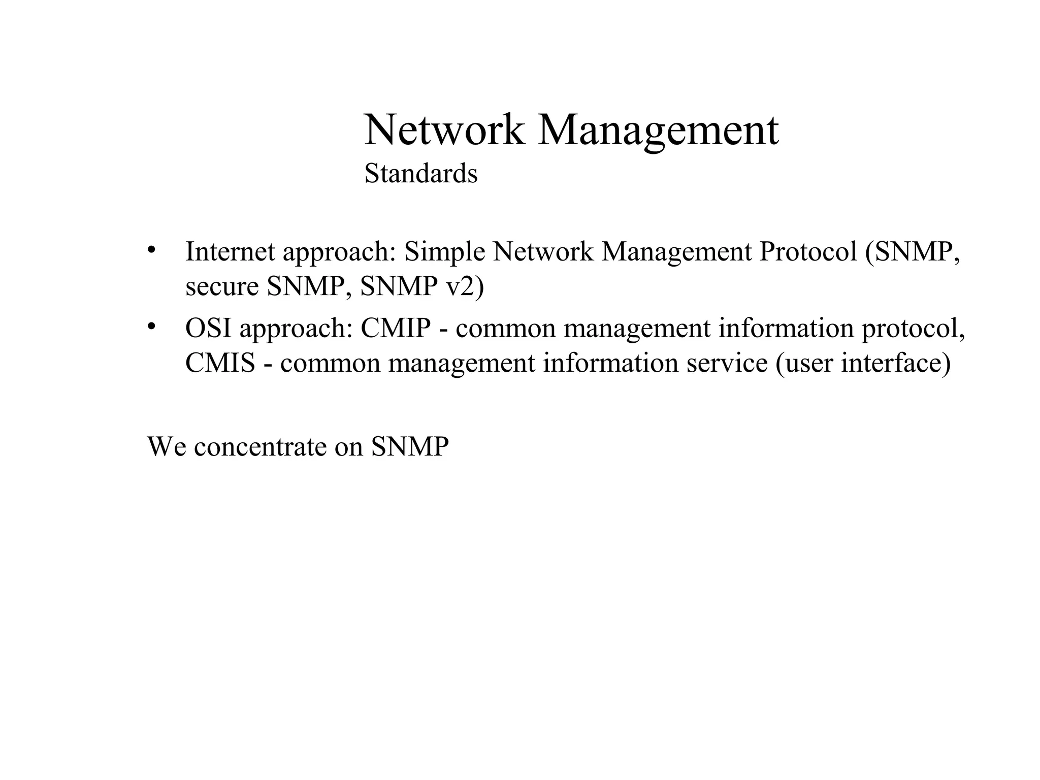 Network management | PPT