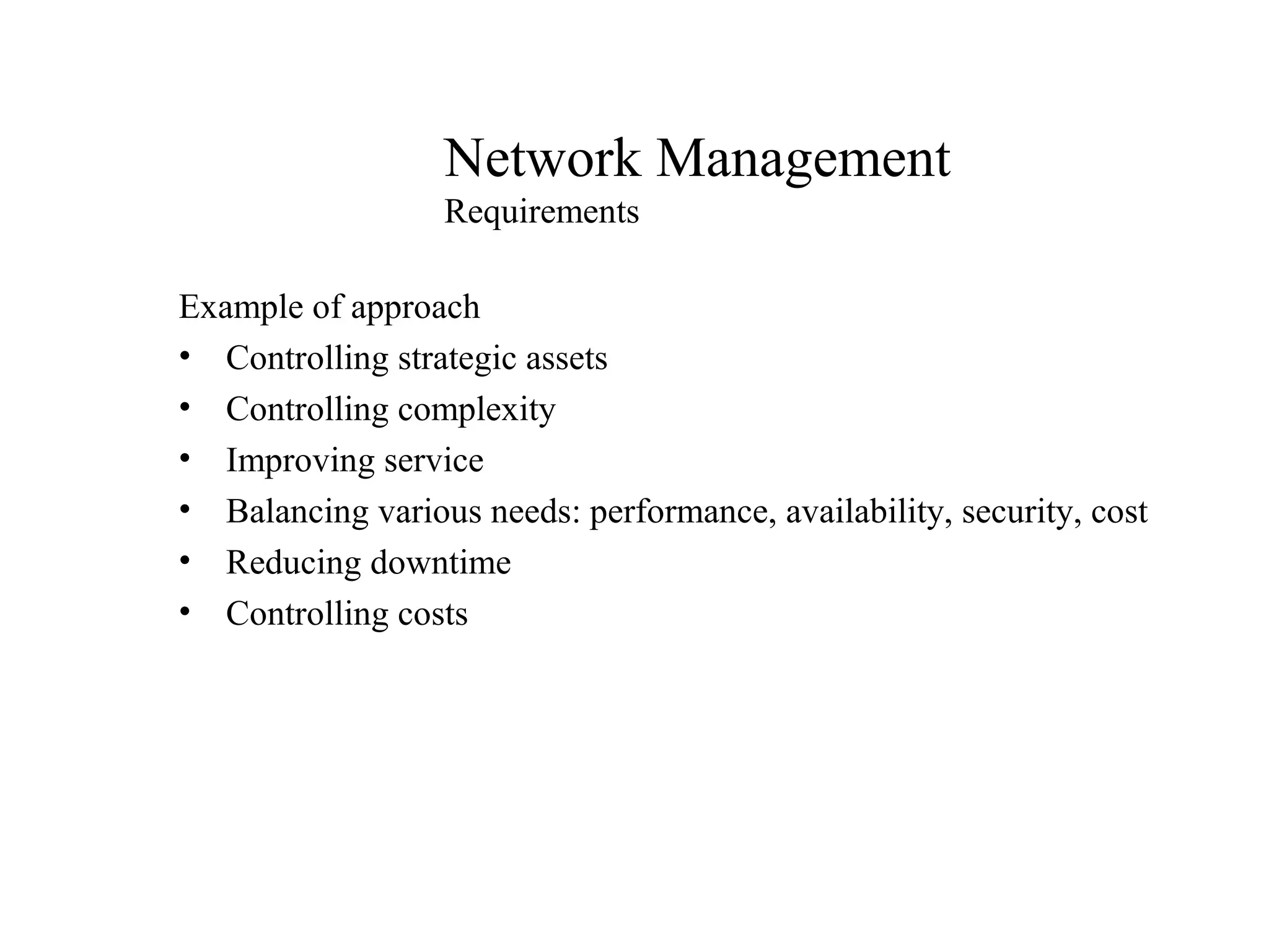 Network management | PPT