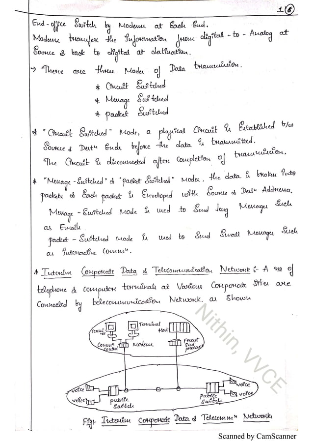 VTU Network management -15cs833 Notes by Nithin, VVCE, Mysuru | PDF ...