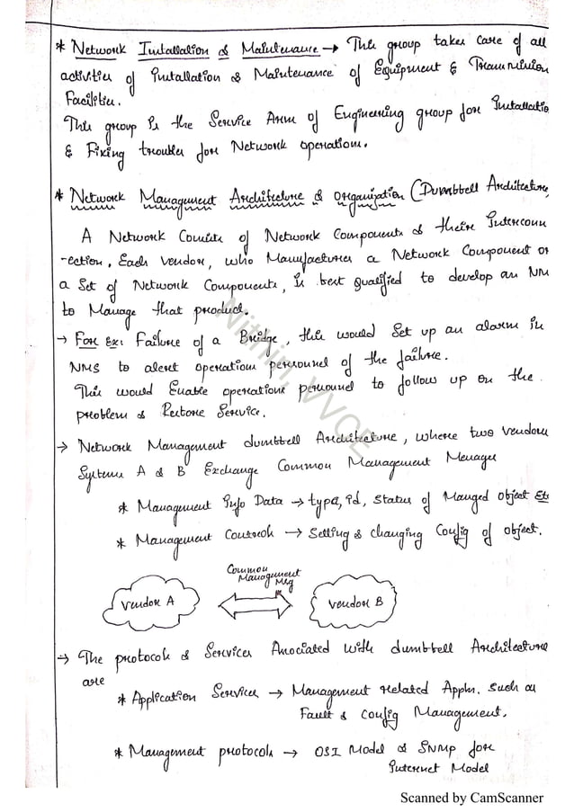 VTU Network management -15cs833 Notes by Nithin, VVCE, Mysuru | PDF ...