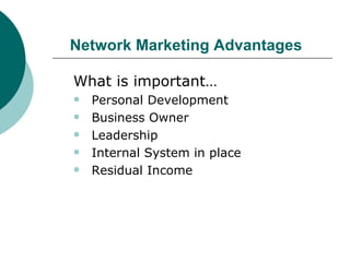 Network Marketing | PPT
