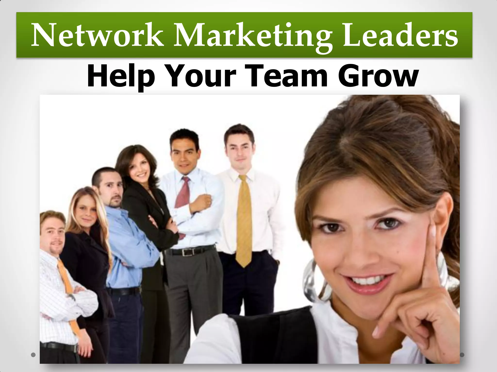 Network Marketing Leaders Toolbox | PDF
