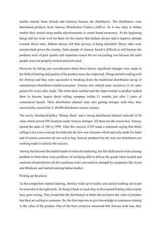 Network marketing seminar report | PDF