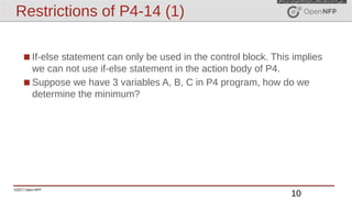 Network Measurement with P4 and C on Netronome Agilio | PDF