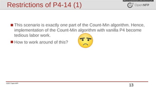 Network Measurement with P4 and C on Netronome Agilio | PDF