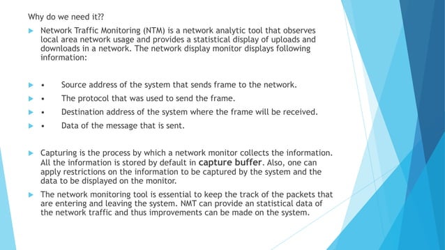Network Monitoring System ppt.pdf | Computer Networking | Computing
