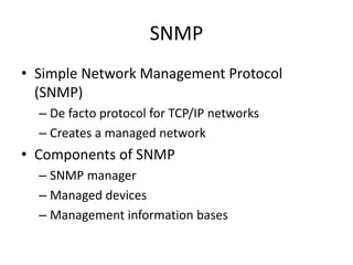 Network monitoring tools | PPTX