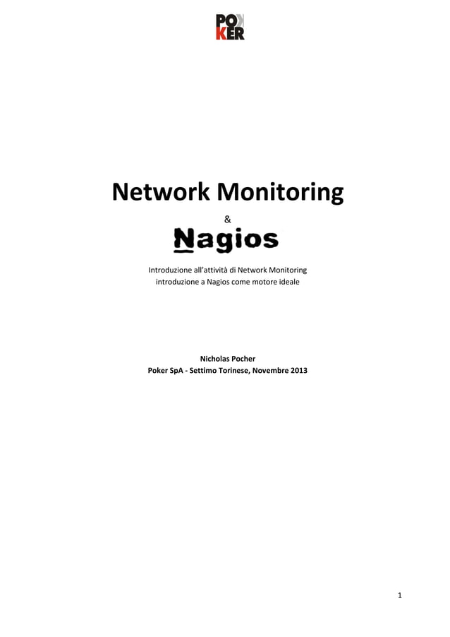 Network Monitoring e Nagios® | PDF