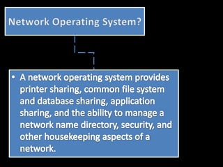 Network operating system | PPTX