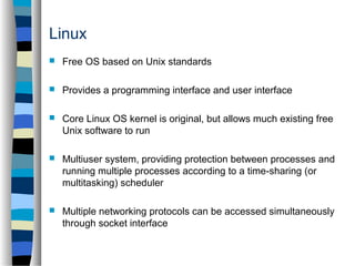 Network operating systems | PPT