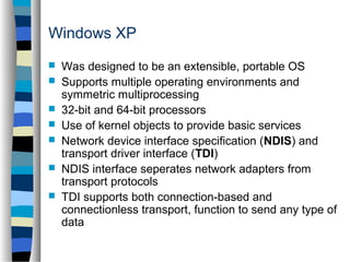 Network operating systems | PPT