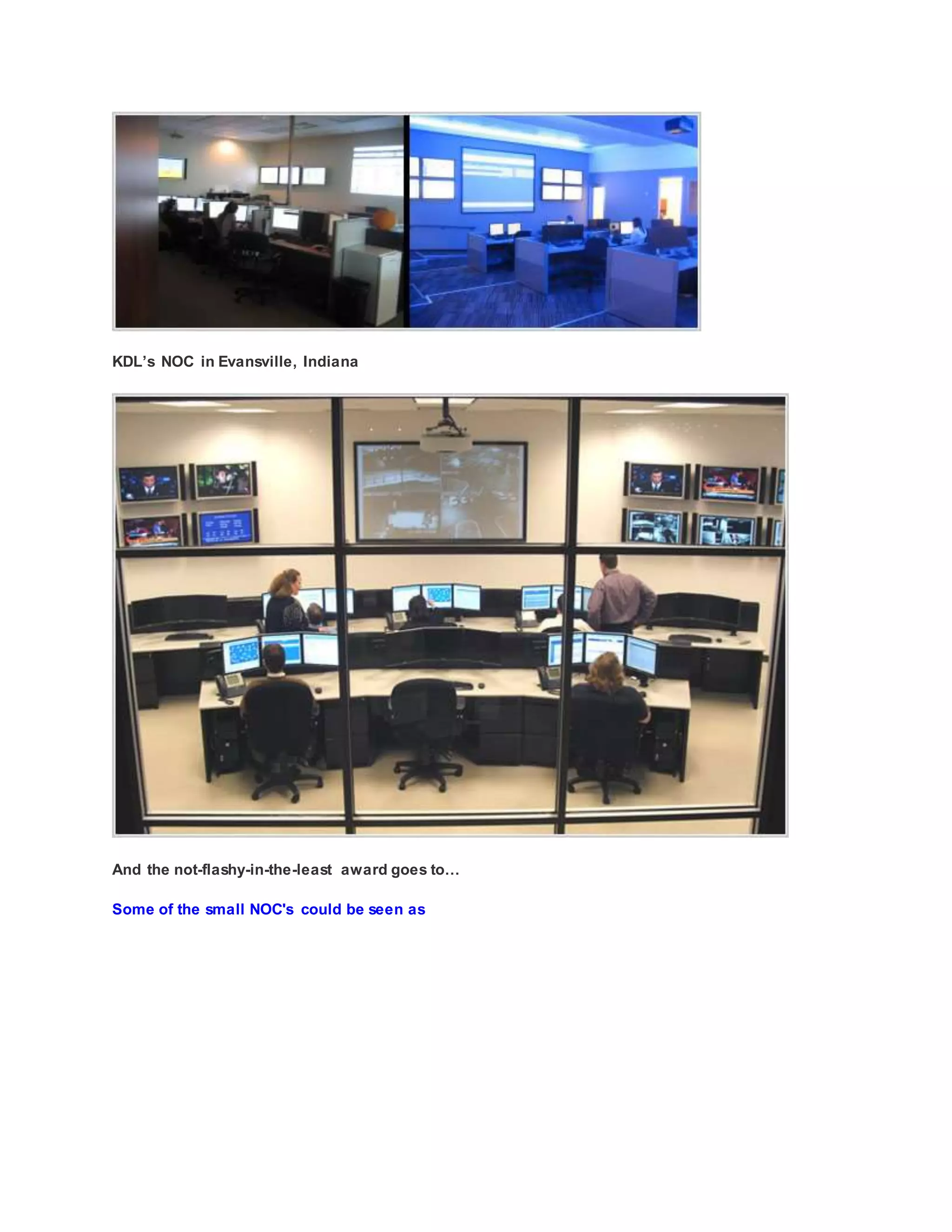 Network operation center | DOCX