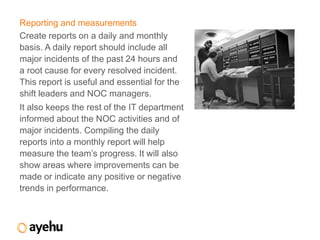 Network operations center best practices (3) | PDF