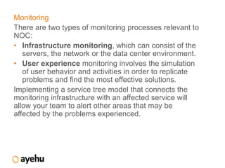 Network operations center best practices (3) | PDF