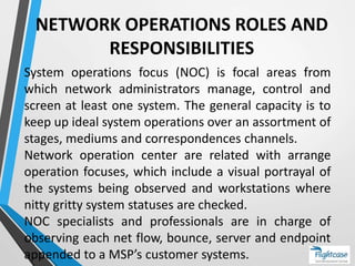 Network operations center (noc) | PPTX