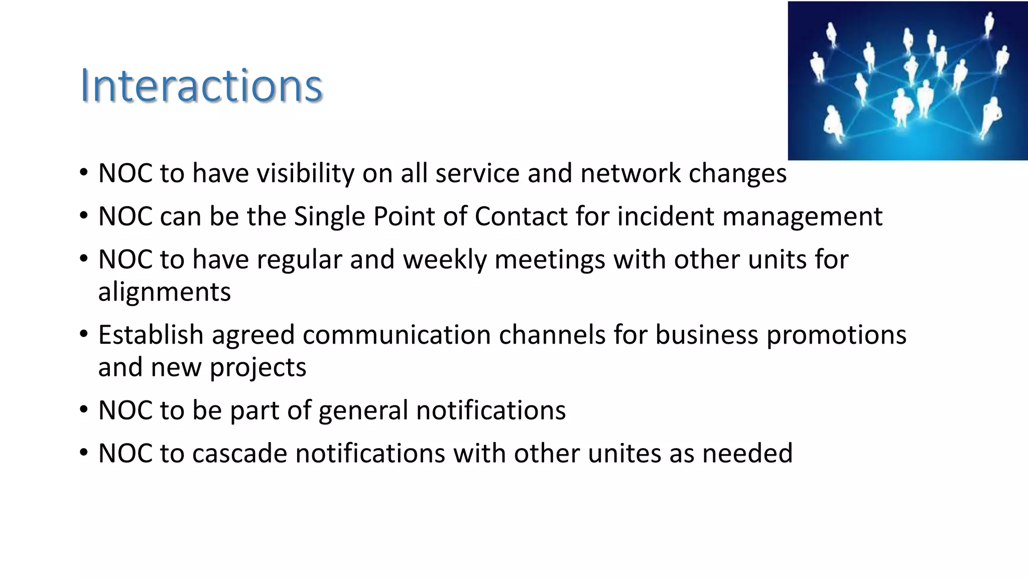 Network Operations Center | PPTX