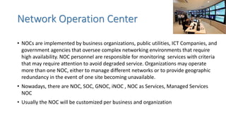 Network Operations Center | PPTX