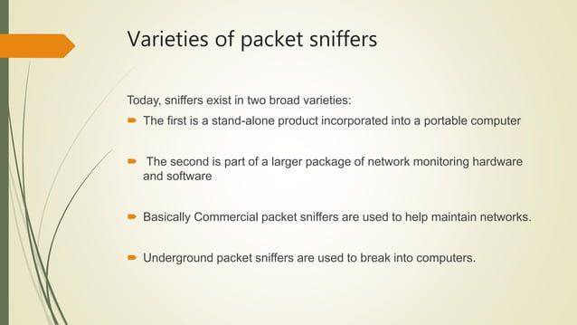 Network packet analysis -capture and Analysis | PPTX Network packet analysis -capture and Analysis | PPTX