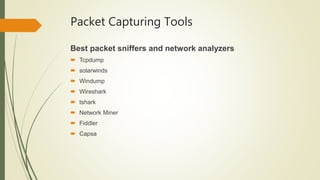 Network packet analysis -capture and Analysis | PPTX