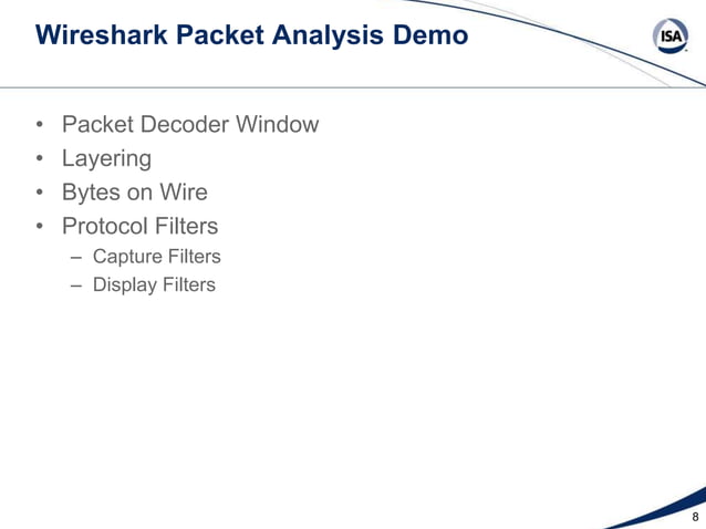 Network Packet Analysis With Wireshark Pptx Computer Networking