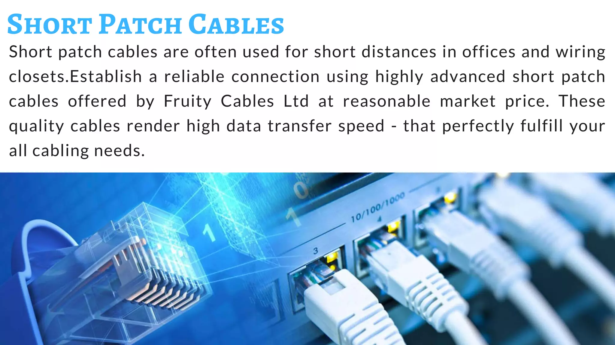 Cat5E Network Patch Cables | PPT
