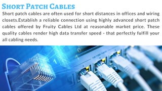 Cat5E Network Patch Cables | PPT