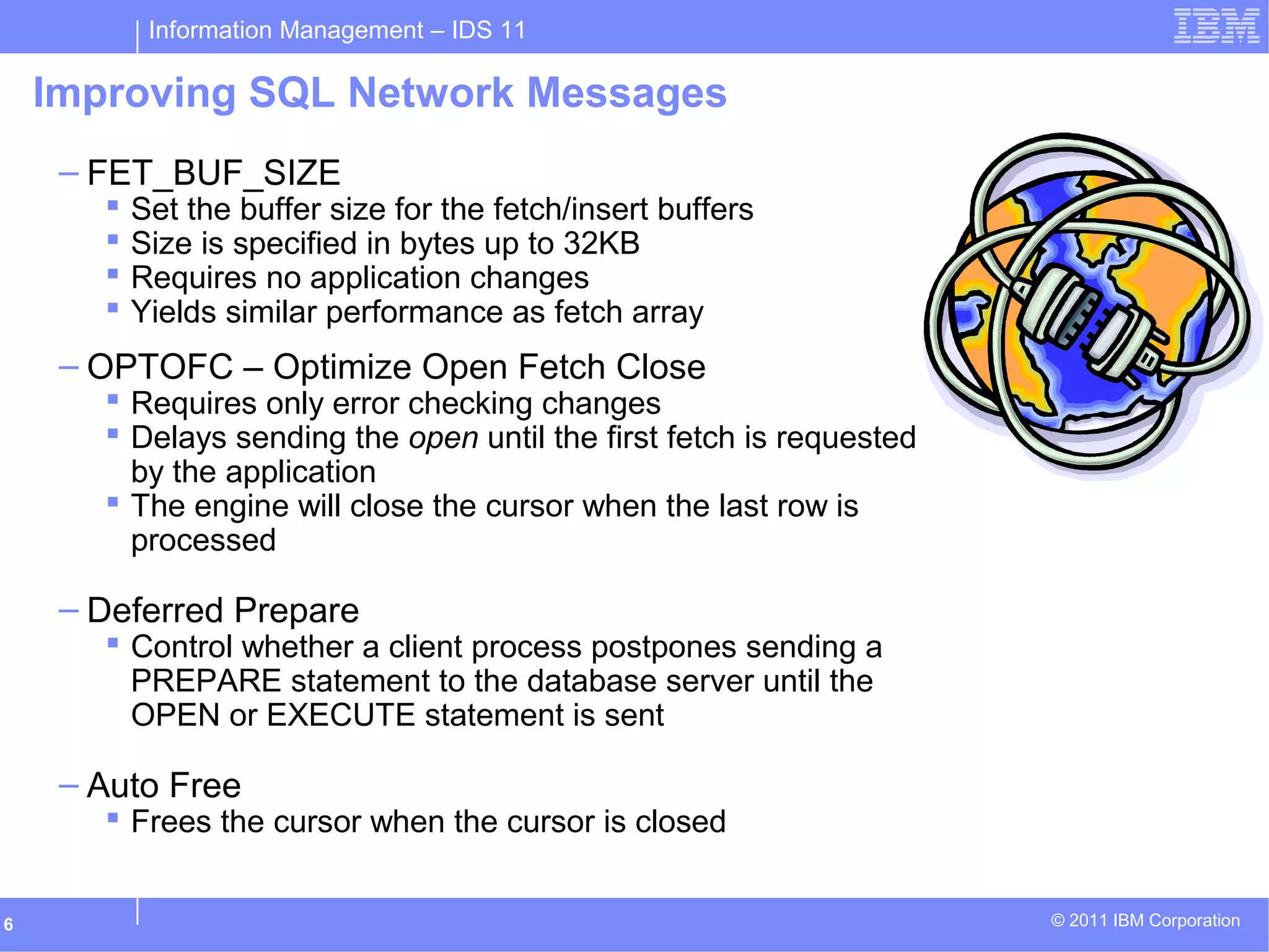 Understanding Informix Network Performance Features | PPT