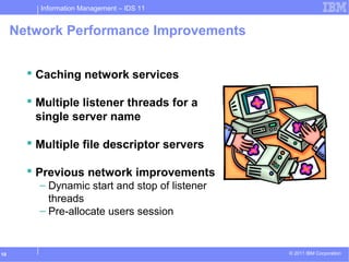 Understanding Informix Network Performance Features | PPT | Databases | Computer Software and ...