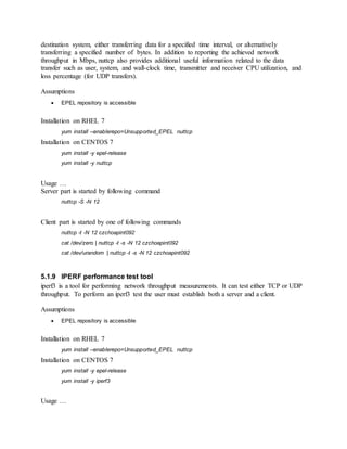 Network performance test plan_v0.3 | DOCX