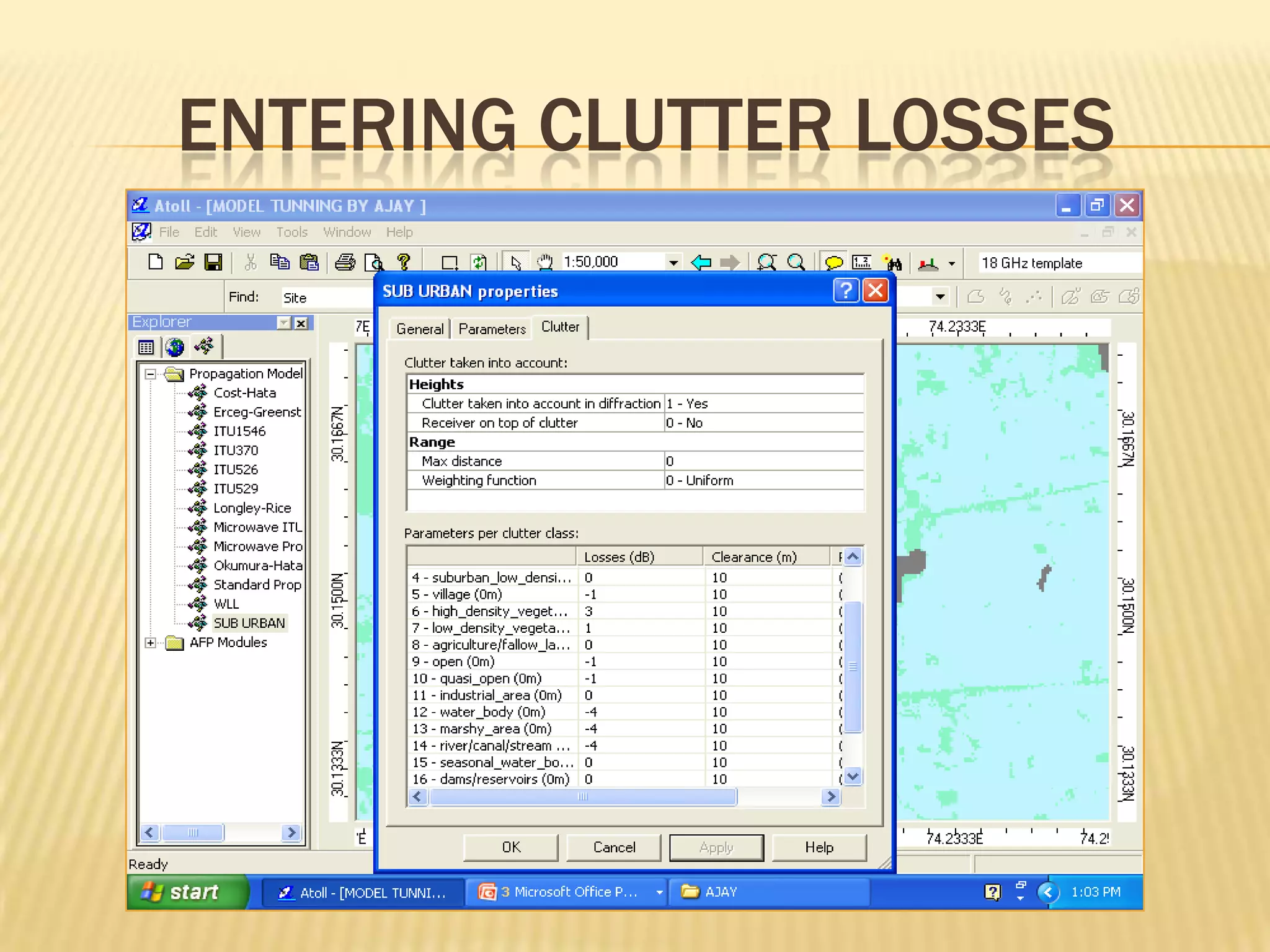 Network planning and optimization using atoll | PPTX