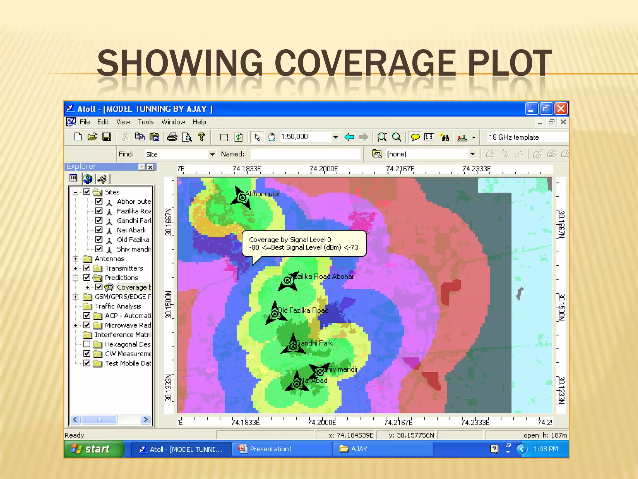 Network planning and optimization using atoll | PPTX