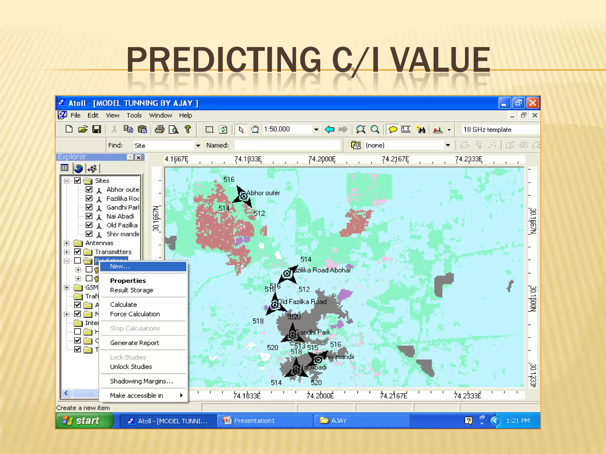 Network planning and optimization using atoll | PPTX