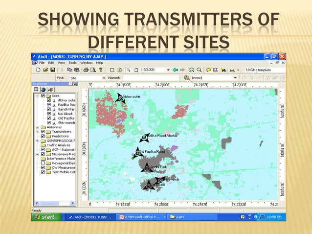 Network planning and optimization using atoll | PPTX