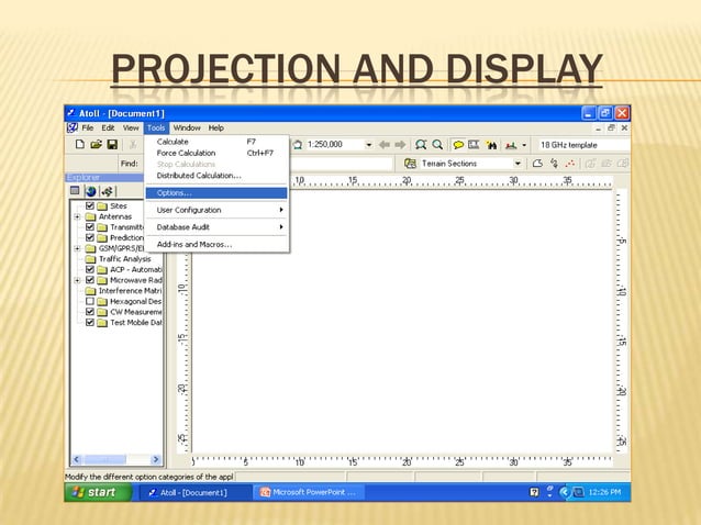Network planning and optimization using atoll | PPTX