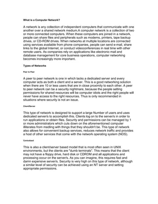 Network plus study guide N10-005 | PDF