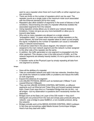 Network plus study guide N10-005 | PDF