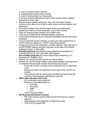 Network plus study guide N10-005 | PDF