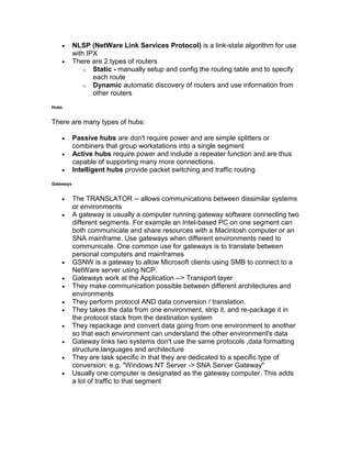 Network plus study guide N10-005 | PDF