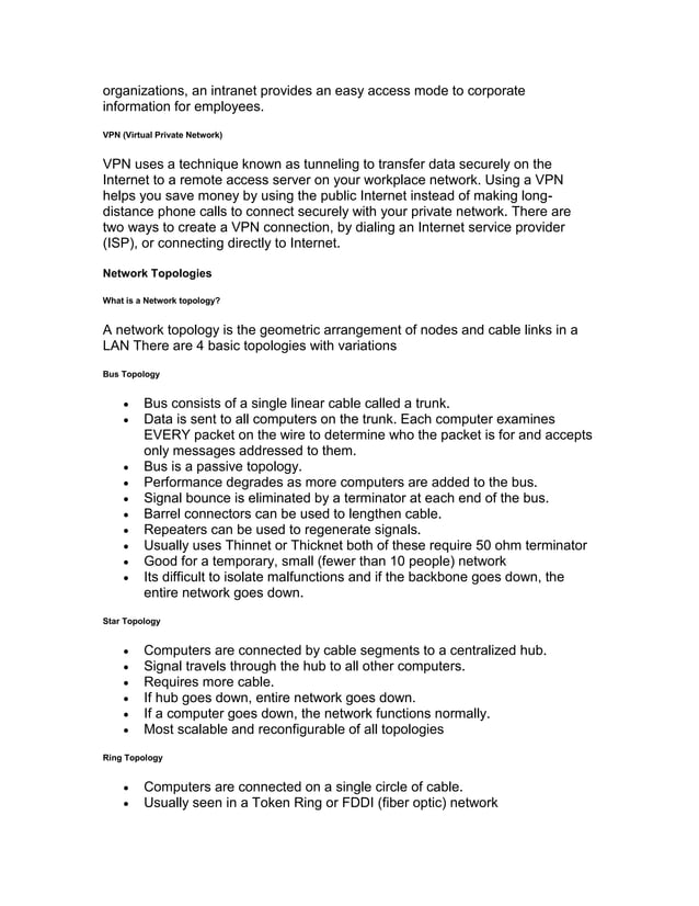 Network plus study guide N10-005 | PDF