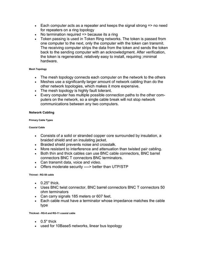 Network plus study guide N10-005 | PDF