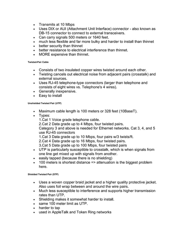 Network plus study guide N10-005 | PDF